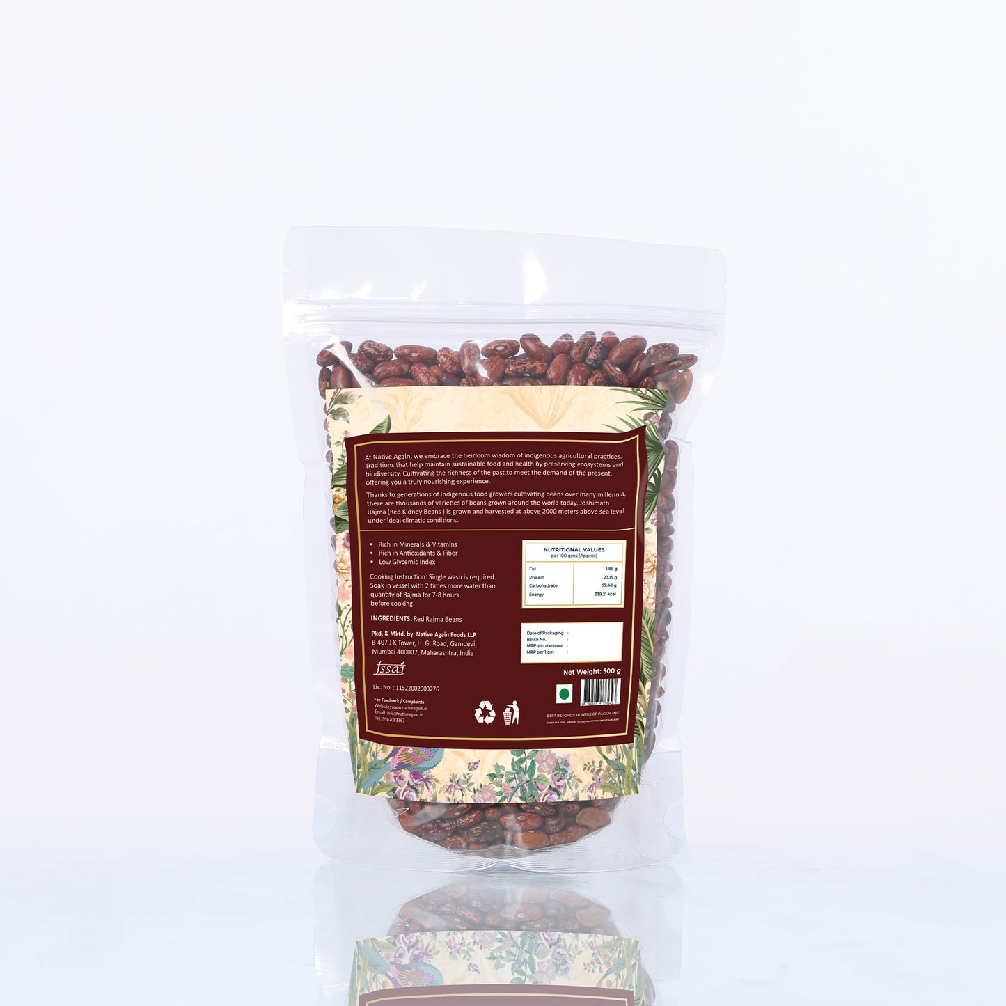 Rajma Joshimath (Red Kidney Beans) – Native Again